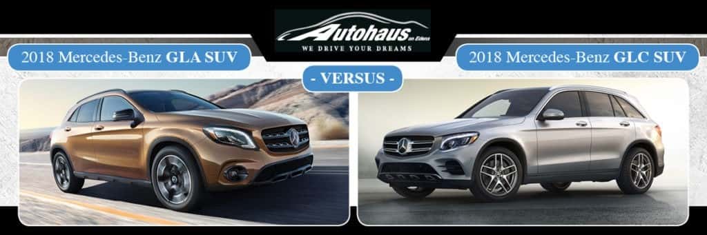2018 Mercedes-Benz Midsize SUV: GLA vs. GLC | Northbrook, IL