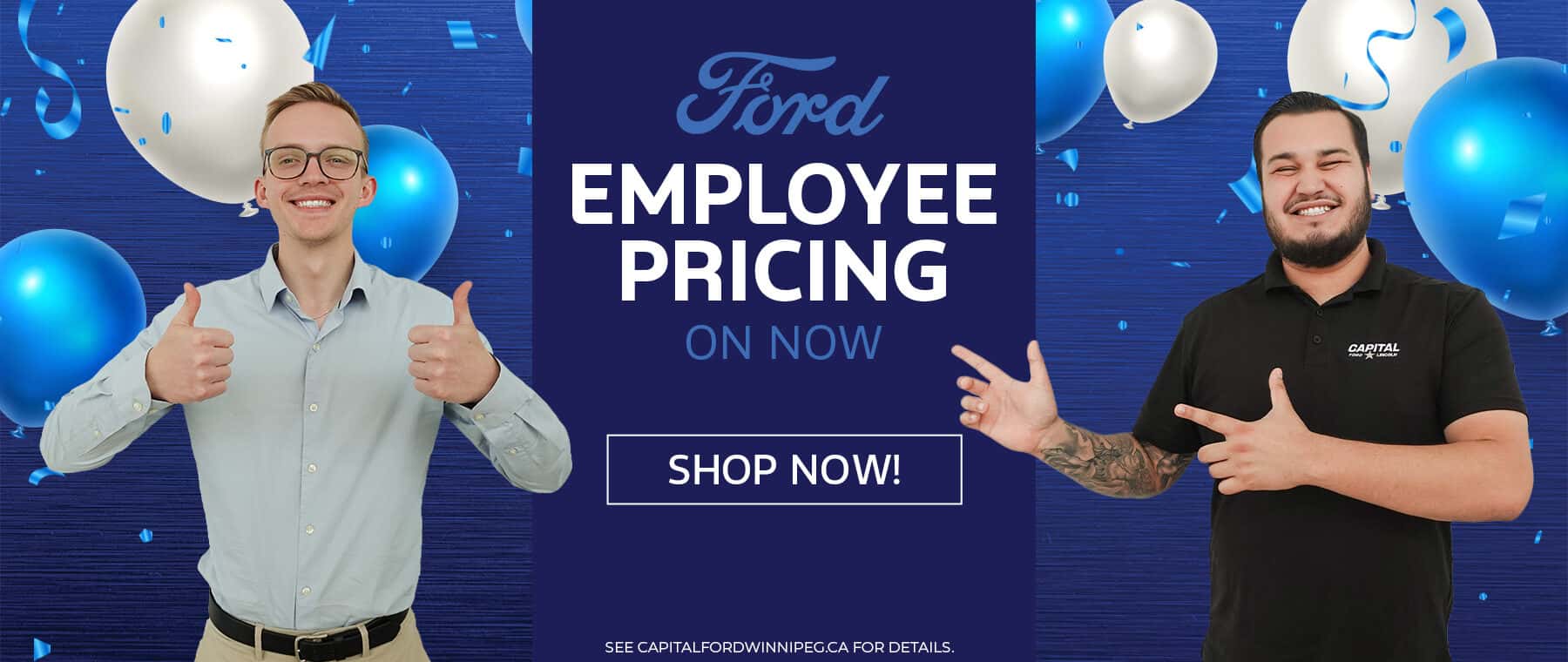 Premier Ford Dealership in Canada | Capital Ford Winnipeg, MB
