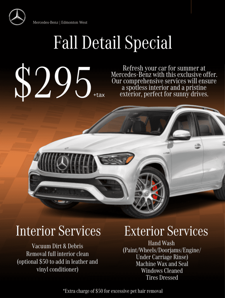 OEM Service Offers & Specials | Mercedes-Benz Edmonton West