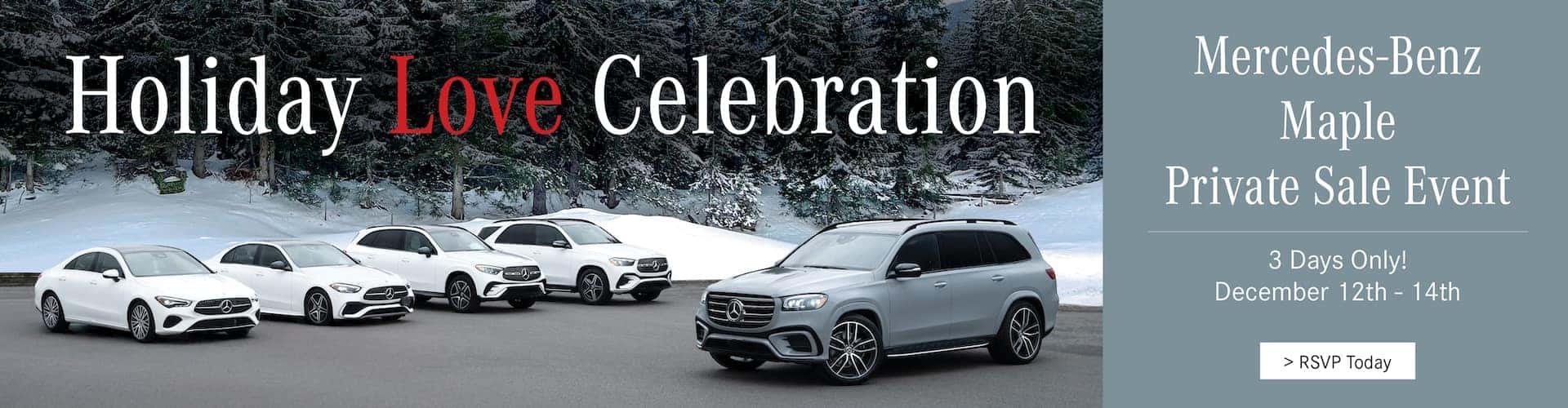 Private Sale Event Appointment | Mercedes-Benz Maple | Mercedes-Benz Maple