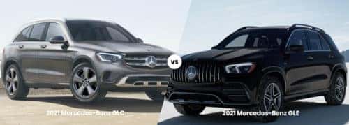 2021 Mercedes-Benz GLC vs 2021 Mercedes-Benz GLE