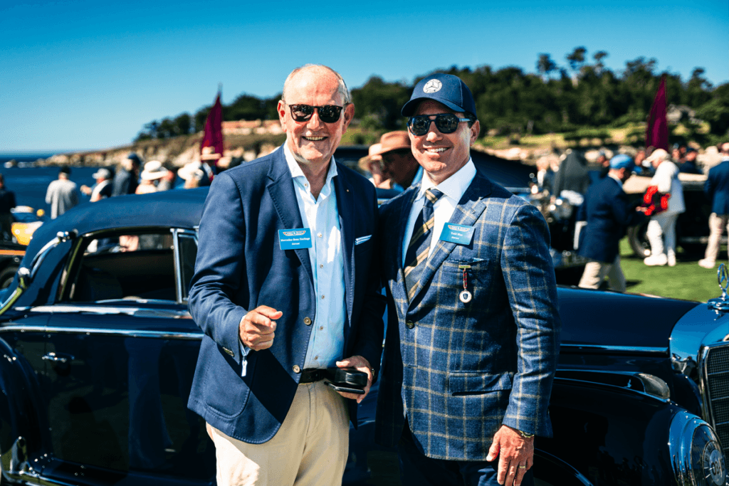 Todd Blue's Podium Finish at Pebble Beach with Historic Mercedes-Benz ...