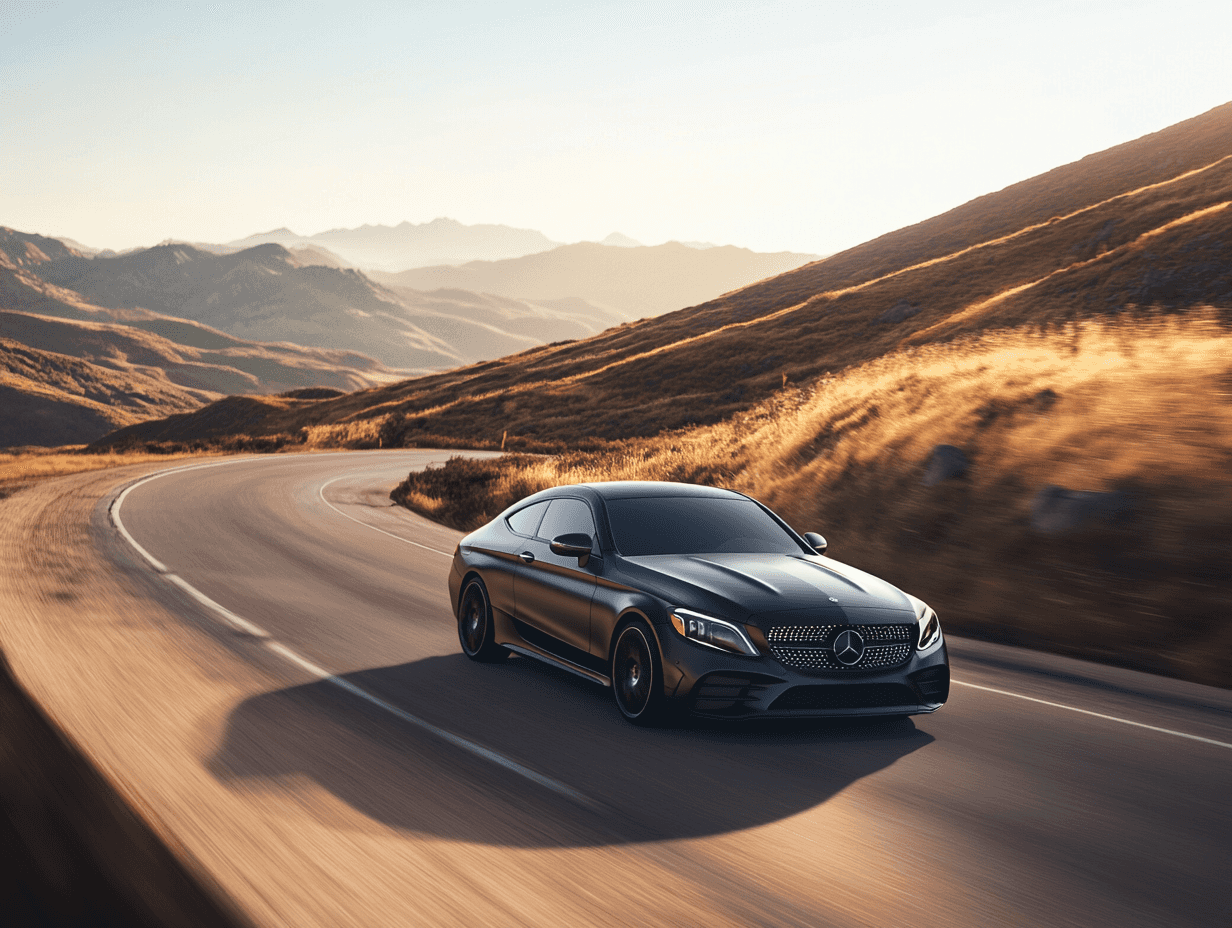 The Mercedes-Benz C 300 Navigates Northern Arizona’s Diverse Landscapes
