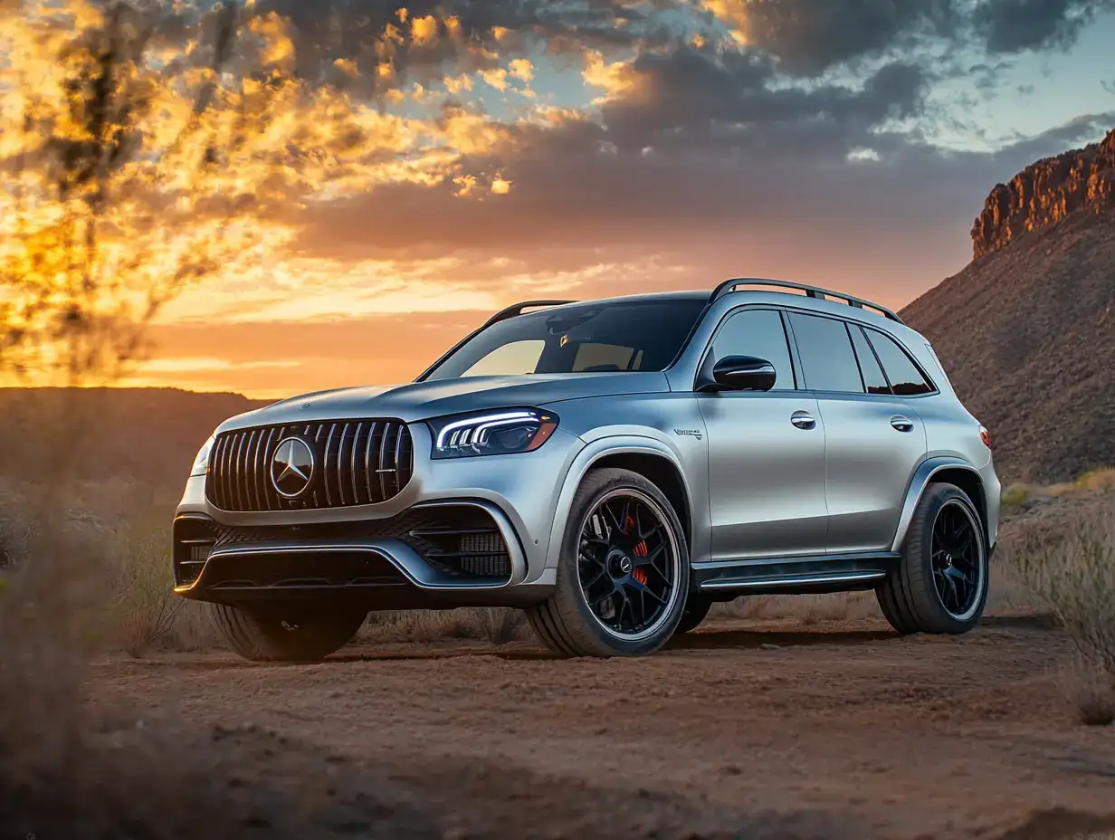 The Mercedes-AMG® GLS 63 MANUFAKTUR® Arctic Silver Edition | Mercedes ...