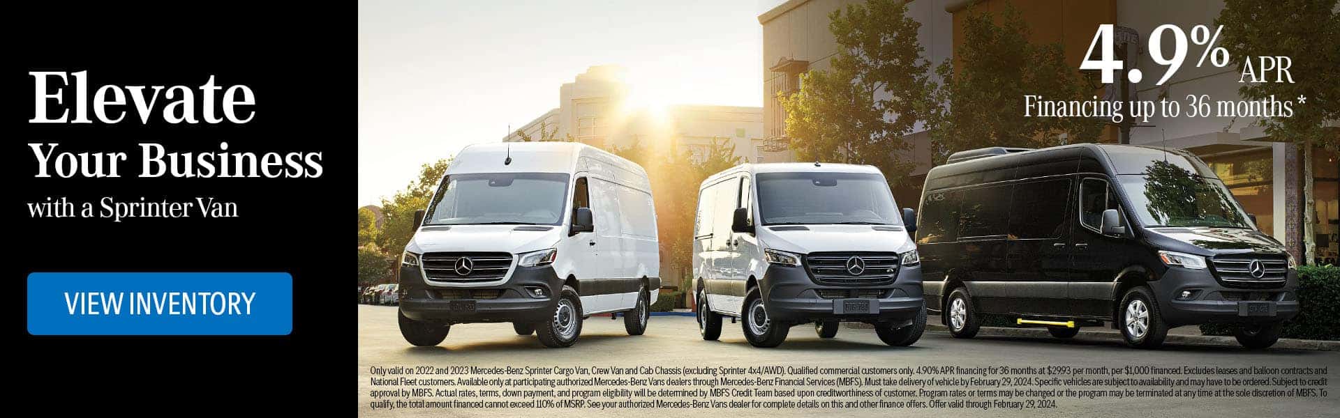 Van Offers | Mercedes-Benz of Knoxville