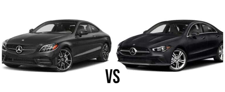 2024 Mercedes-Benz C300 vs Mercedes-Benz CLA 250: Specs & Features ...