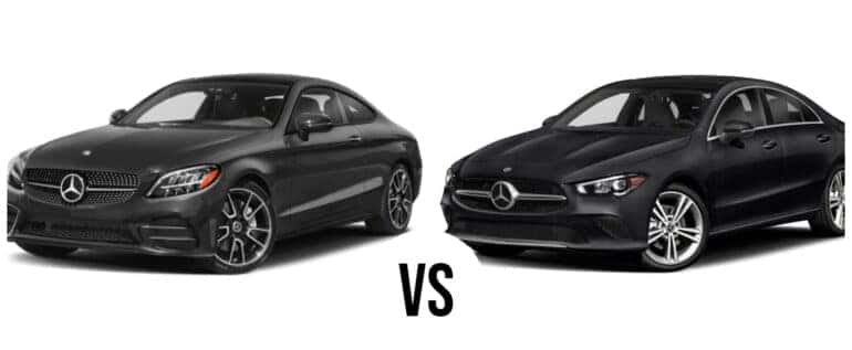 2024 Mercedes-Benz C300 vs Mercedes-Benz CLA 250: Specs & Features ...