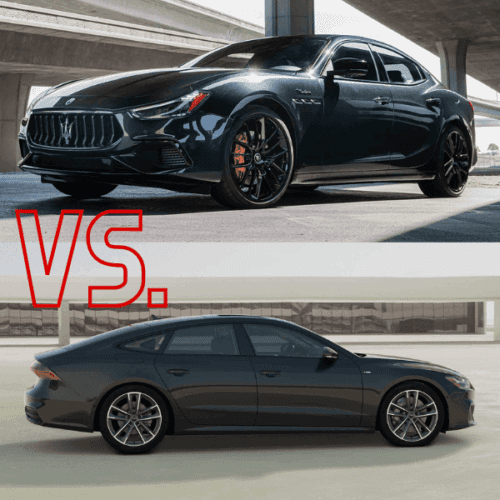 New 2023 Maserati Ghibli vs 2023 Audi A7 Sedans in Colorado