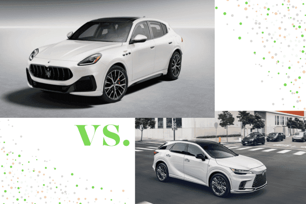 Comparing the 2024 Maserati Grecale with the 2024 Lexus RX in Colorado