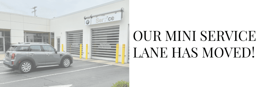 MINI Service Lane Transition | MINI of Grand Rapids