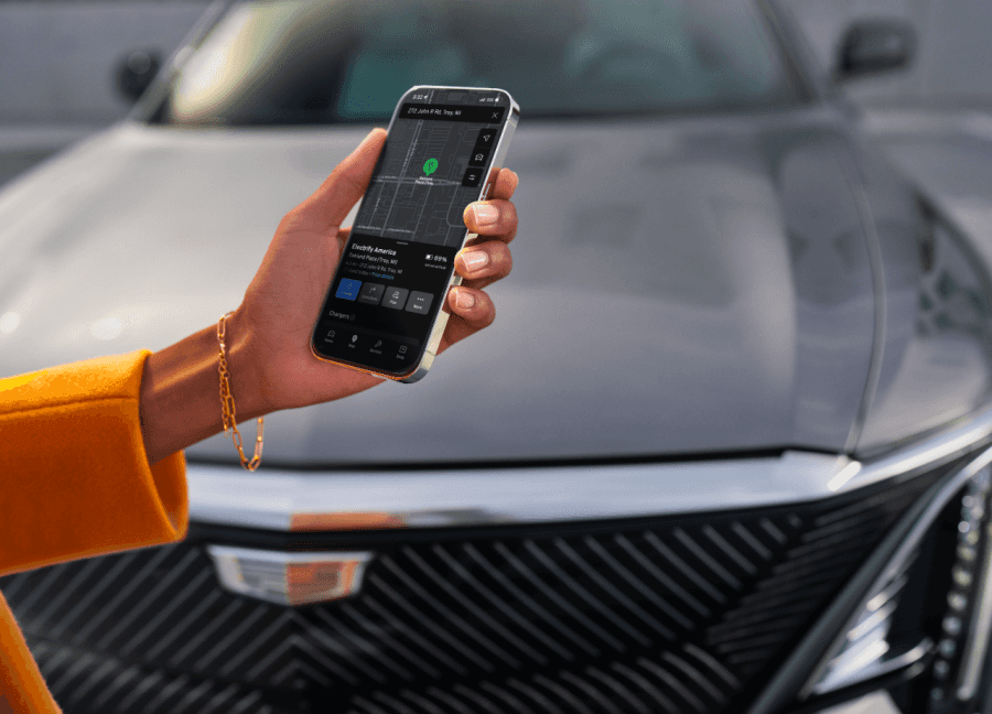 Your Cadillac EV Has Access to 5,000+ Fast Chargers via Cadillac App