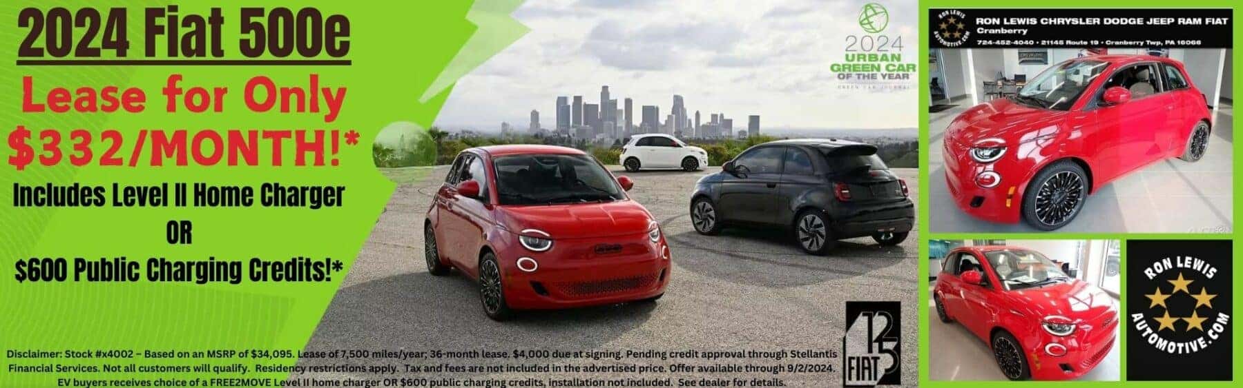 Lease Offers | Ron Lewis Automotive Group
