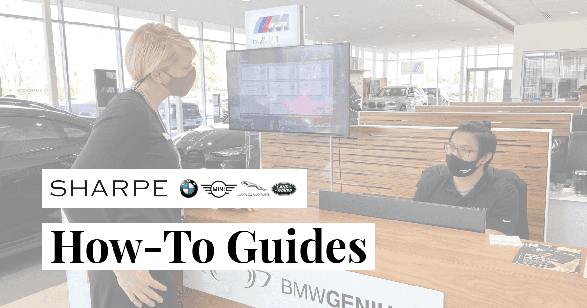 How-To Guides | Sharpe Cars